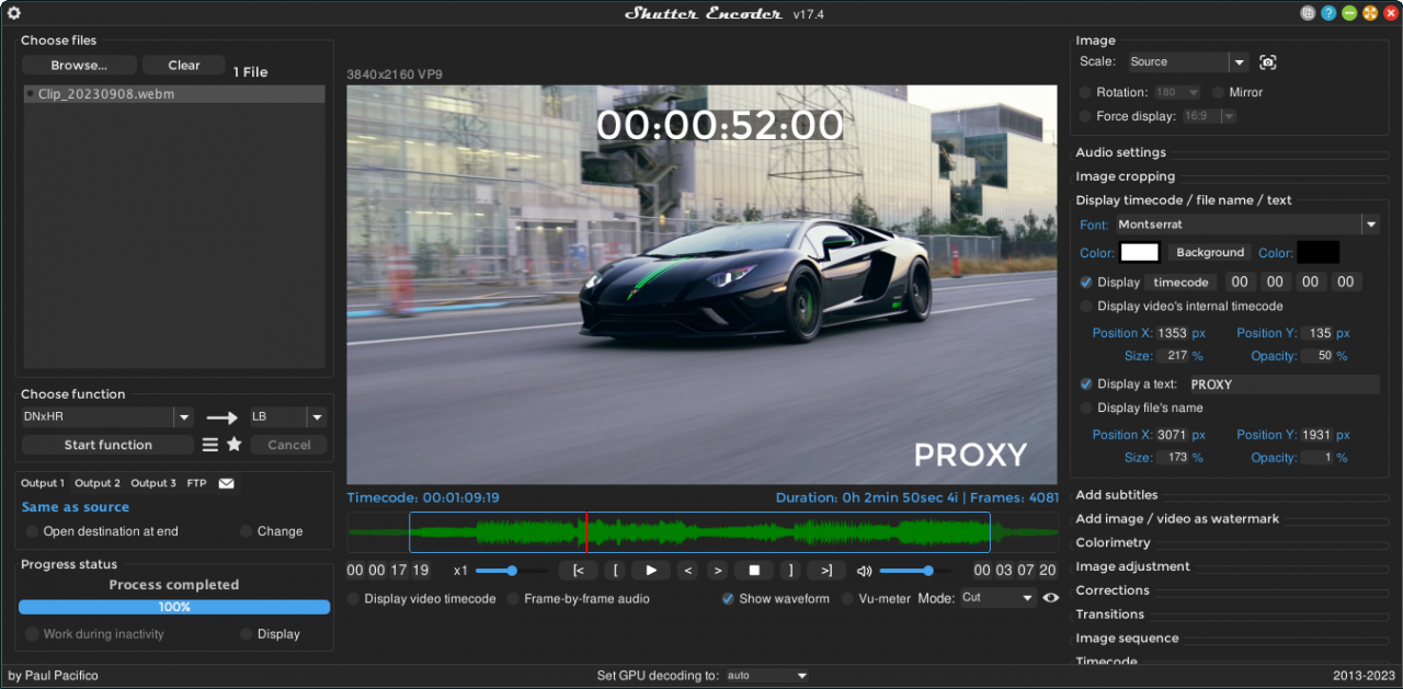 Shutter Encoder - Encoder|Converter video FREE PC|Mac