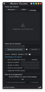 Shutter Encoder - Encodage|Conversion vidéo GRATUIT PC|Mac